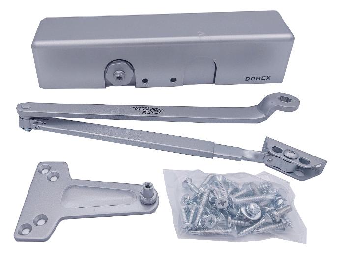Dorex Grade 1 Barrier Free Aluminum Door Closer Adjustable 2-6 ...